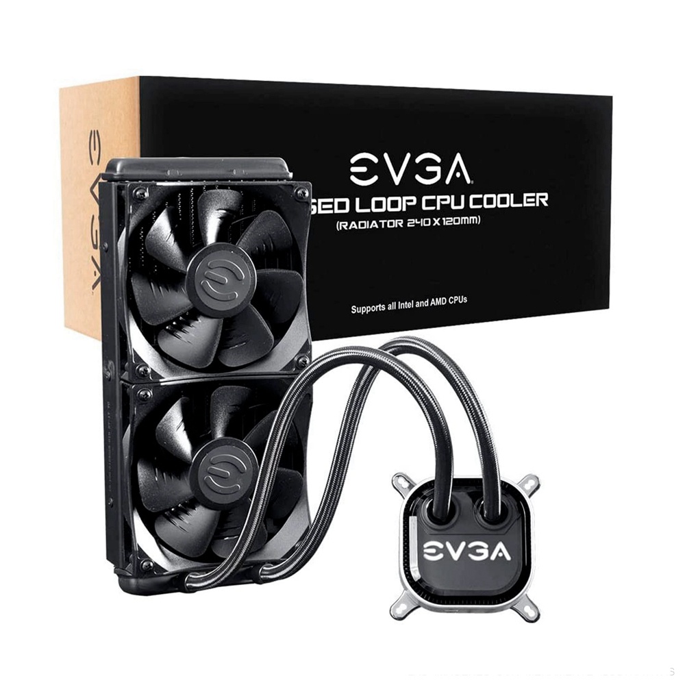 Refrigeracion Liquida EVGA / Aura RGB / All in One / Intel + AMD