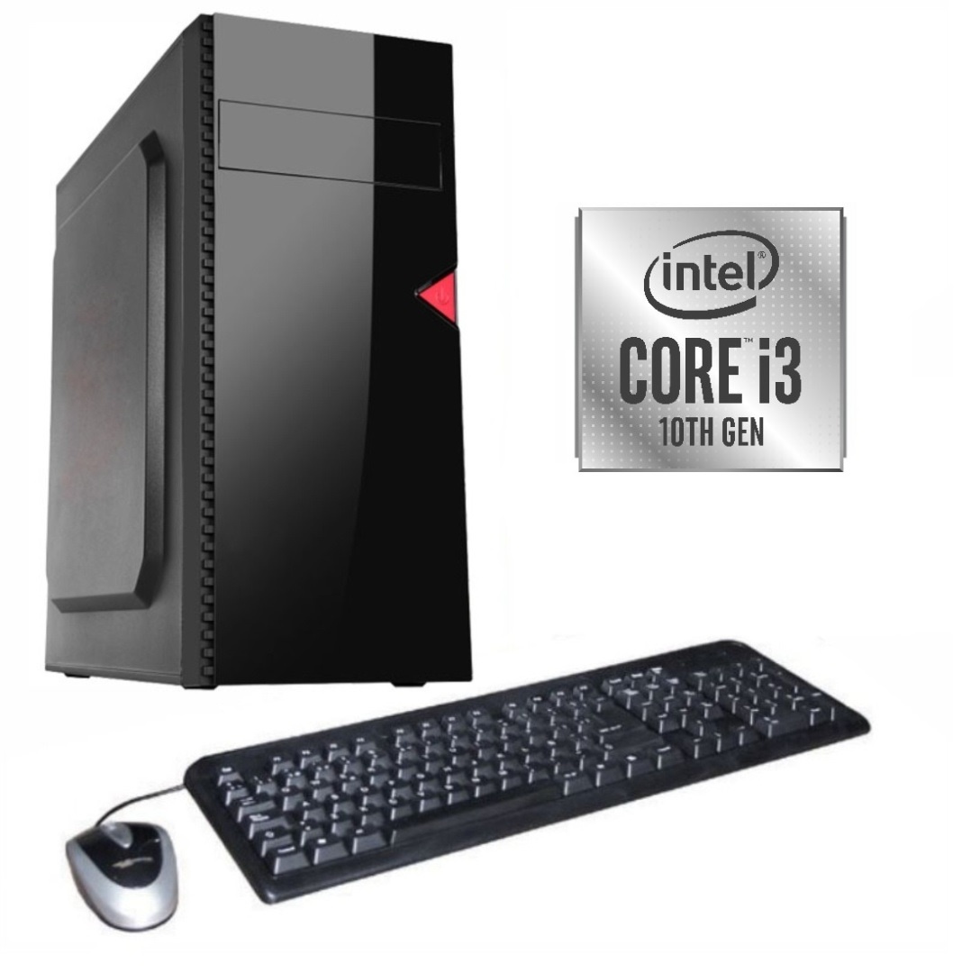 Equipo nuevo Core i3 10100, 8GB COMPUTADORAS Computadoras Nuevas