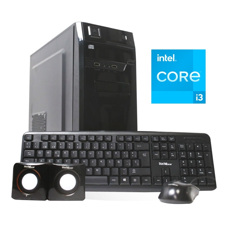 Equipo nuevo Core i3 14100, 16GB COMPUTADORAS Computadoras Nuevas