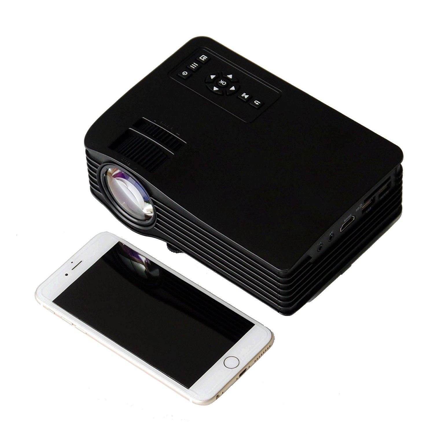 MINI PROYECTOR MULTIMEDIA LED 1200 WIFI 1080P HDMI USB NUEVOS
